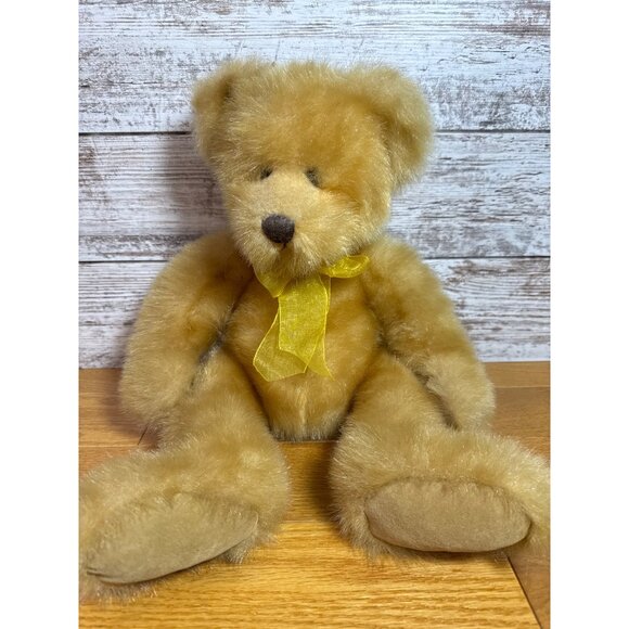 Russ | Toys | Vintage Russ Plush Pennington Teddy Bear With Yellow Bow ...